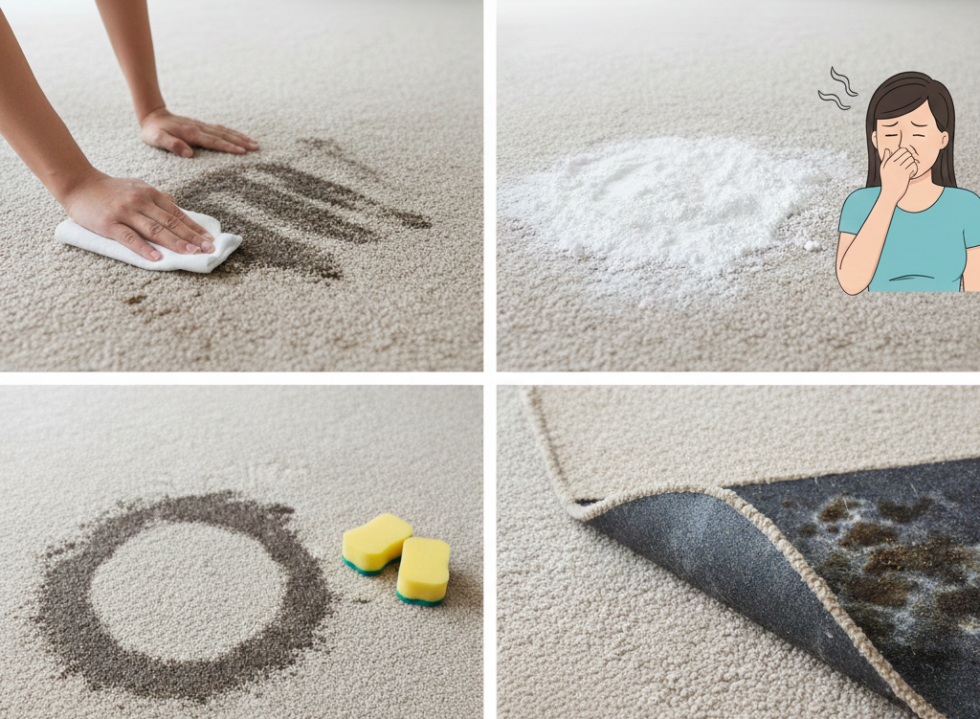 How to Clean Carpet Stains with Baking Soda