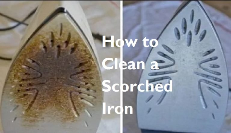 How to Clean a Scorched Iron - Homeaholic